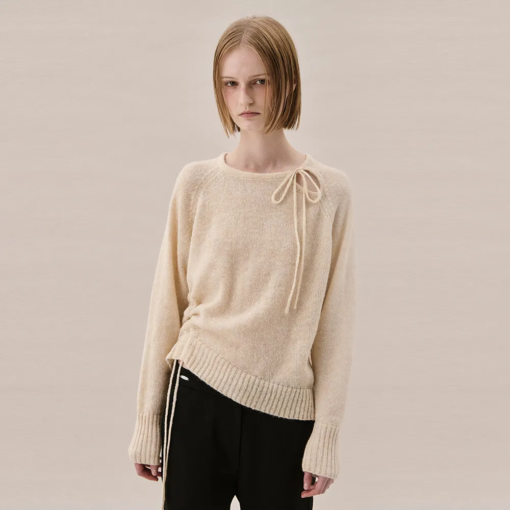 STRING SWEATER_LIGHT BEIGE - 감도 깊은 취향 셀렉트샵 29CM