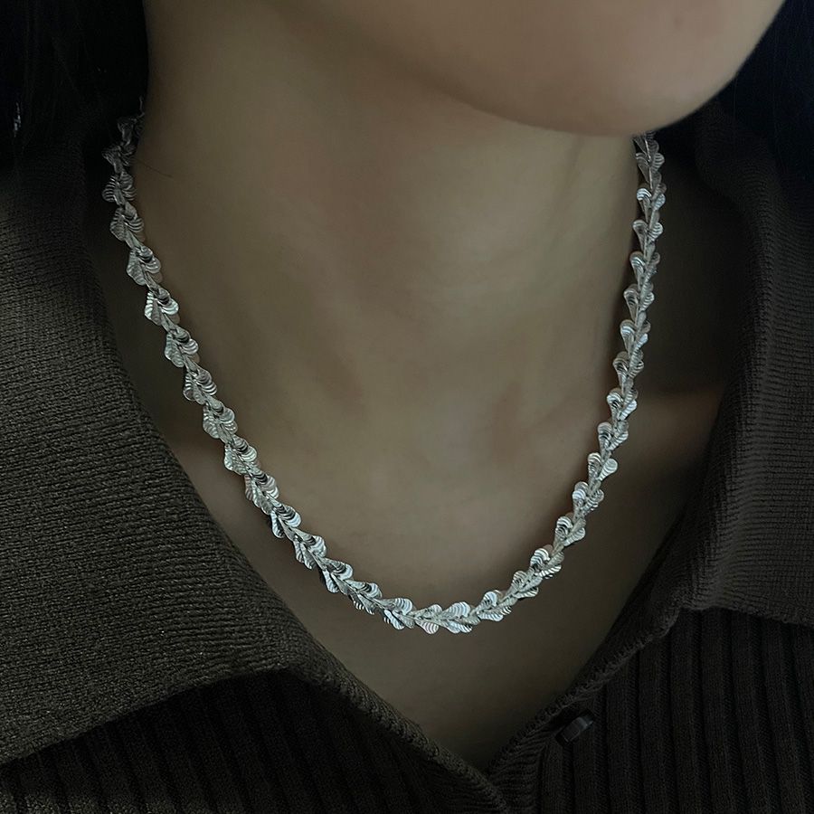 italy flame chain necklace - 감도 깊은 취향 셀렉트샵 29CM