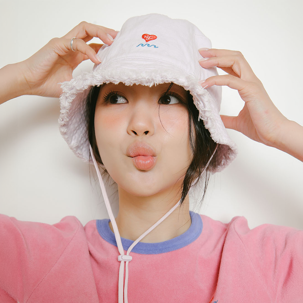 Hearts String Bucket-Hat (Light Purple) - 감도 깊은 취향 셀렉트샵 29CM