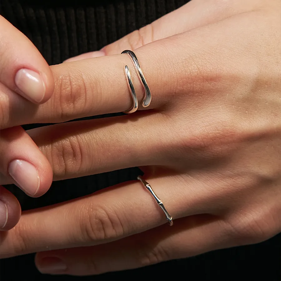 [레드벨벳 슬기,이현이, 권진아, 공승연 착용][sv925] overlap ring - 감도 깊은 취향 셀렉트샵 29CM