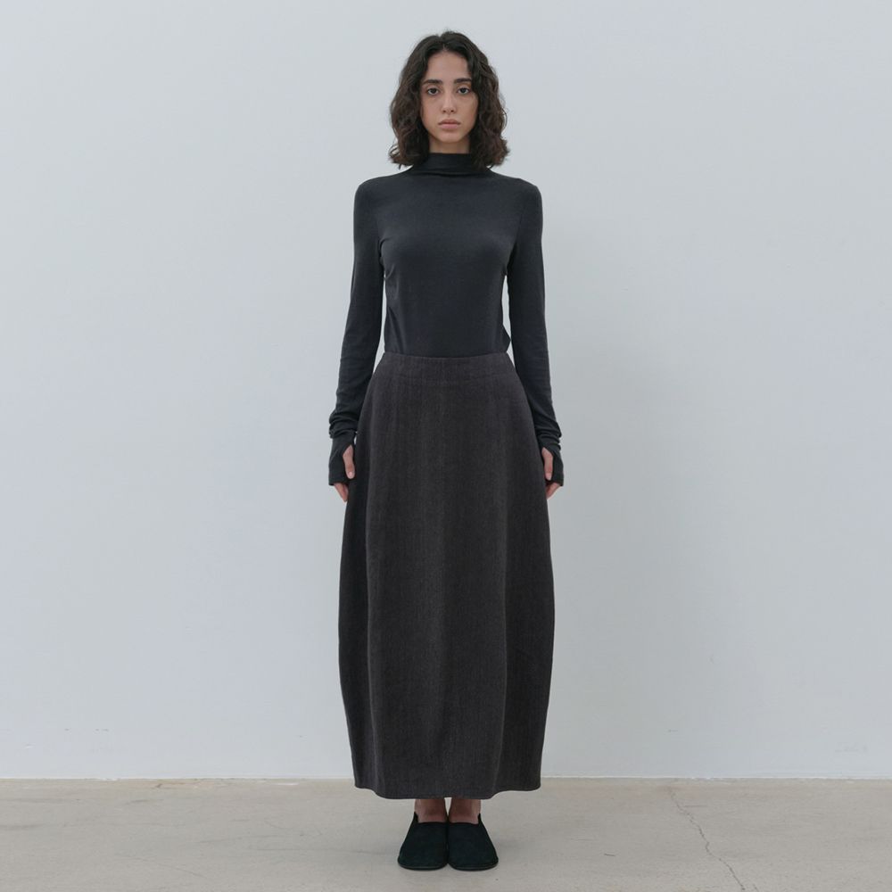 barrel skirt (charcoal) - 감도 깊은 취향 셀렉트샵 29CM