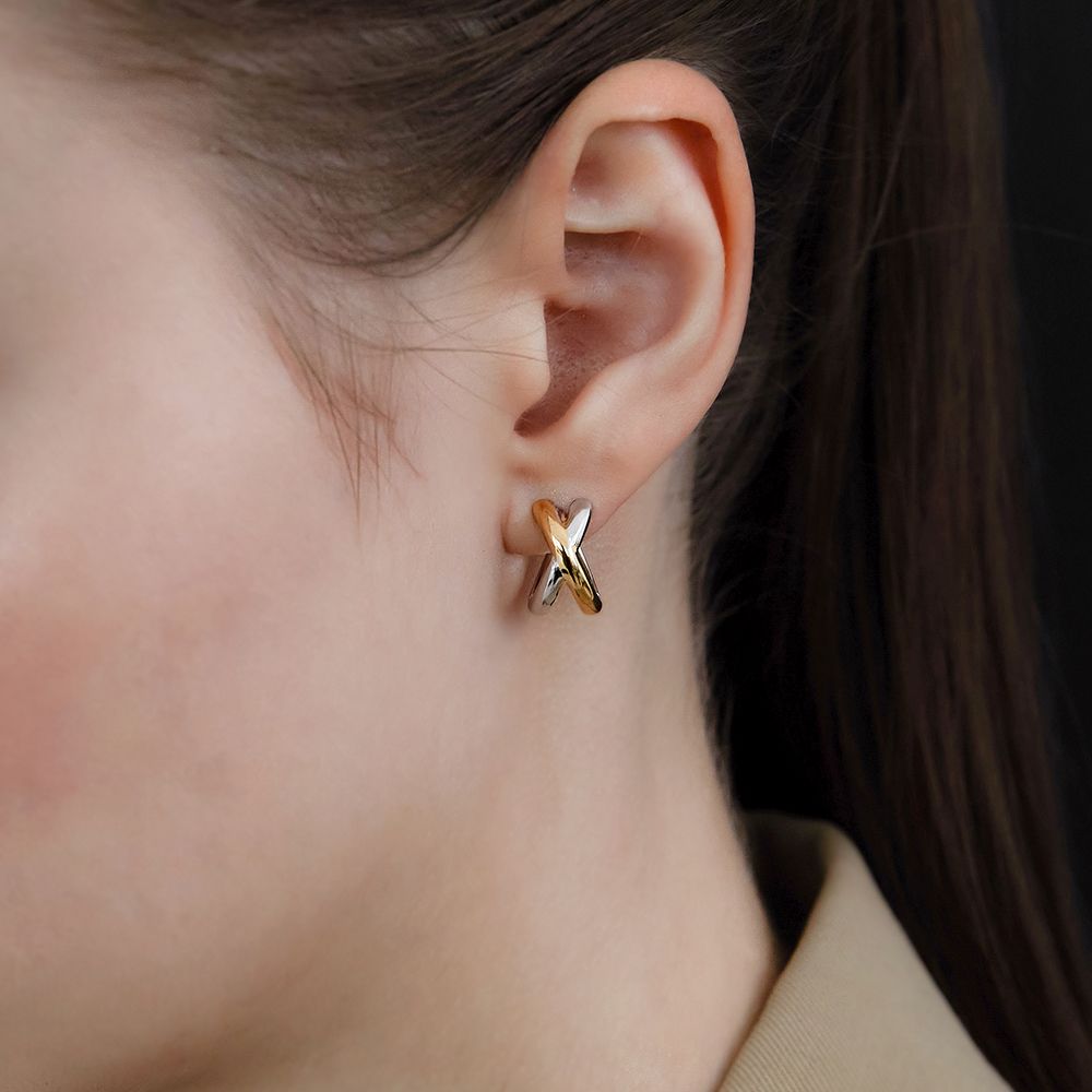 Bold X earring - 감도 깊은 취향 셀렉트샵 29CM