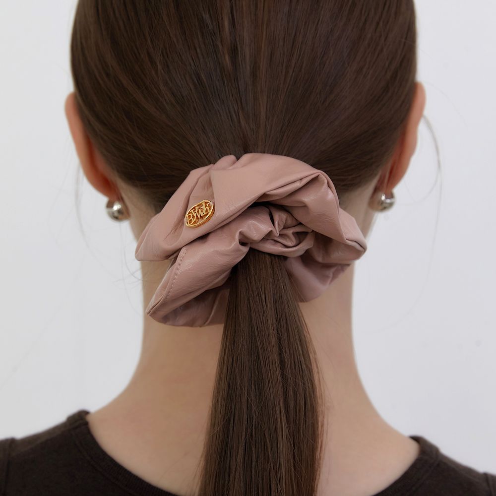 Basic leather scrunchie(4color) - 감도 깊은 취향 셀렉트샵 29CM