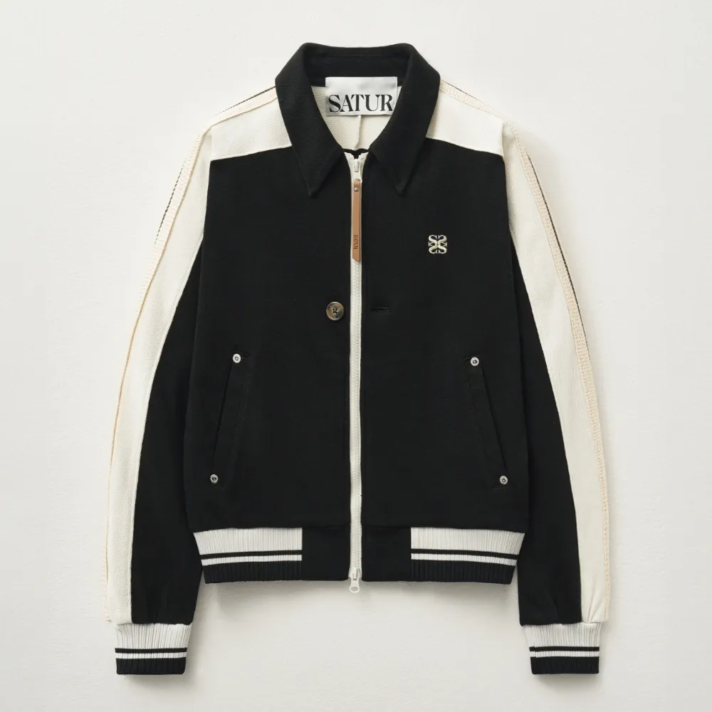 로턴 칼라 트랙 집업 자켓 캐비어 블랙 - 감도 깊은 취향 셀렉트샵 29CM