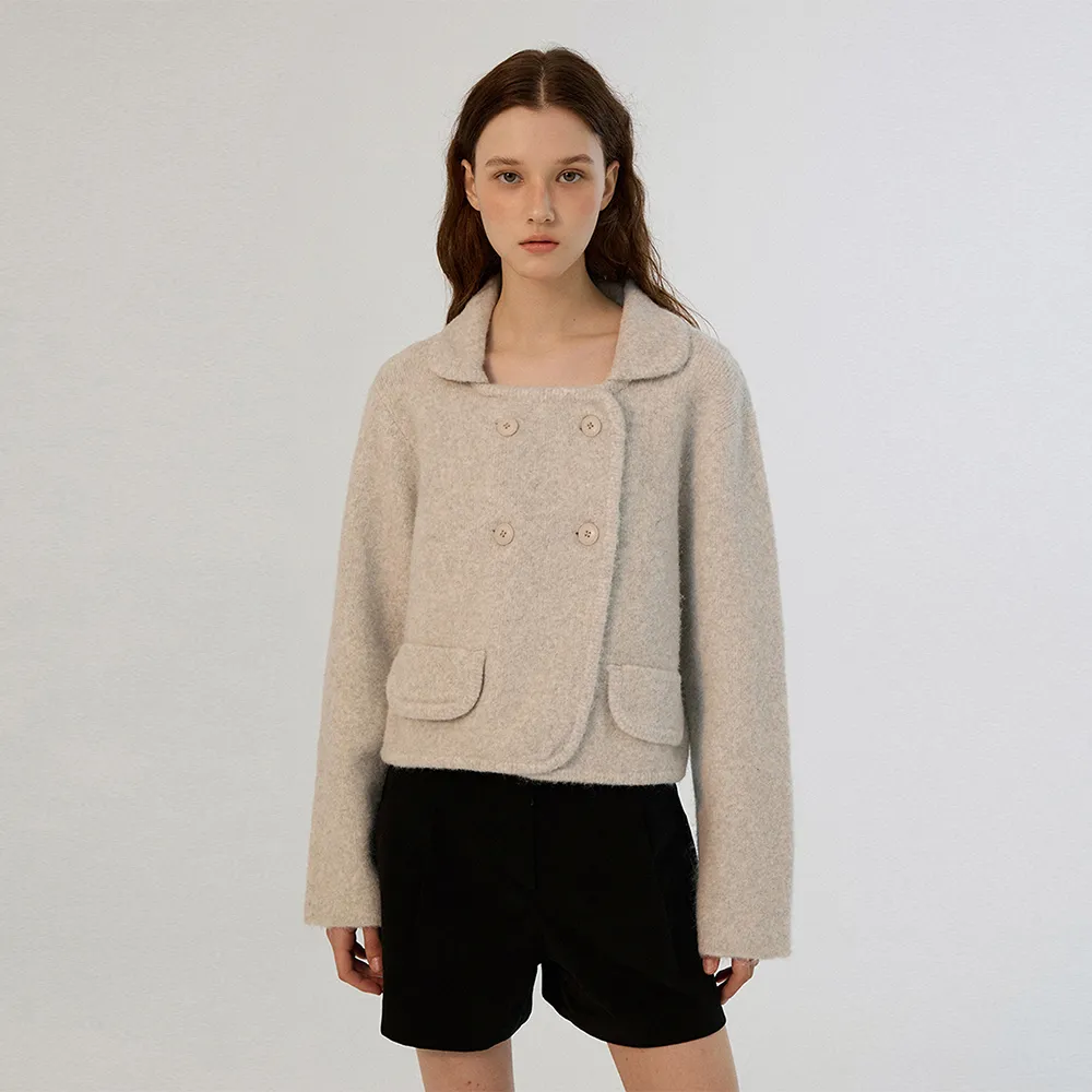 Robin Double Knit Wool Jacket - Light Grey - 감도 깊은 취향 셀렉트샵 29CM