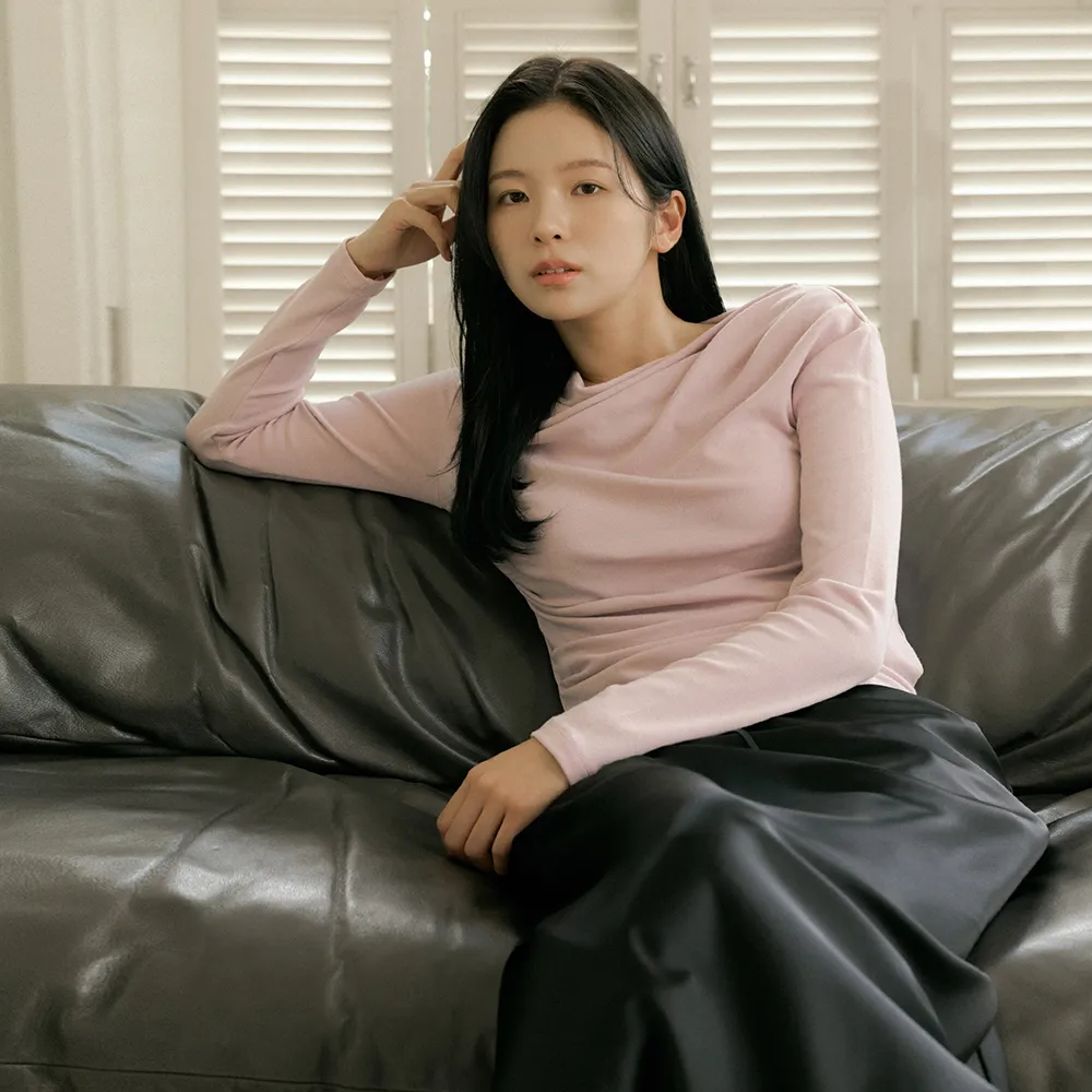 DRAPE LONG SLEEVE T_4COLOR - 감도 깊은 취향 셀렉트샵 29CM
