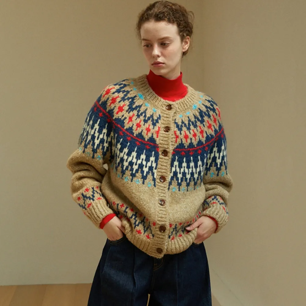 [29CM 단독] Zigzag Nordic Alpaca Cardigan (2COL) - 감도 깊은 취향 셀렉트샵 29CM