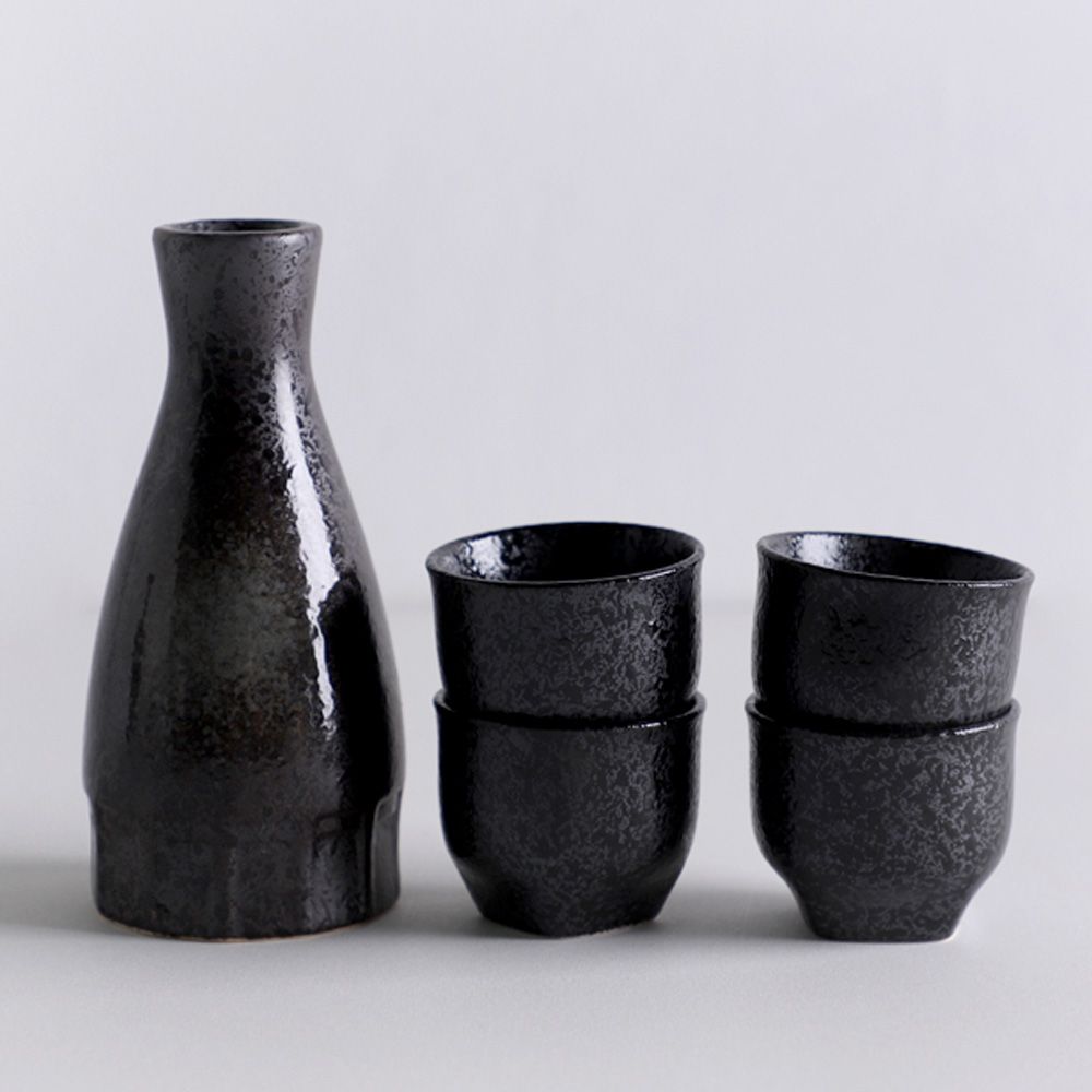 블랙 도쿠리 180ml 세트 3종 택1 - 감도 깊은 취향 셀렉트샵 29CM