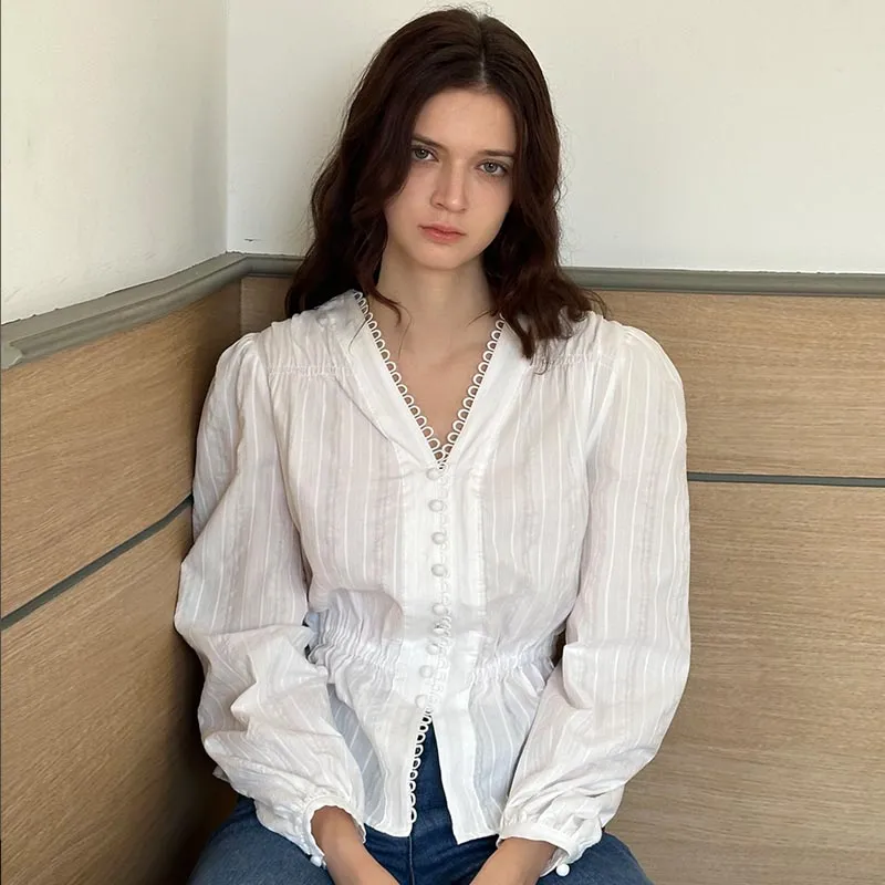 Lautre Grace lace blouse - 감도 깊은 취향 셀렉트샵 29CM