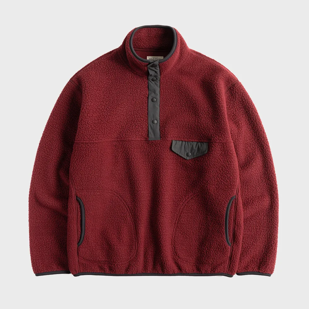 WB FLEECE PULLOVER (wine) - 감도 깊은 취향 셀렉트샵 29CM