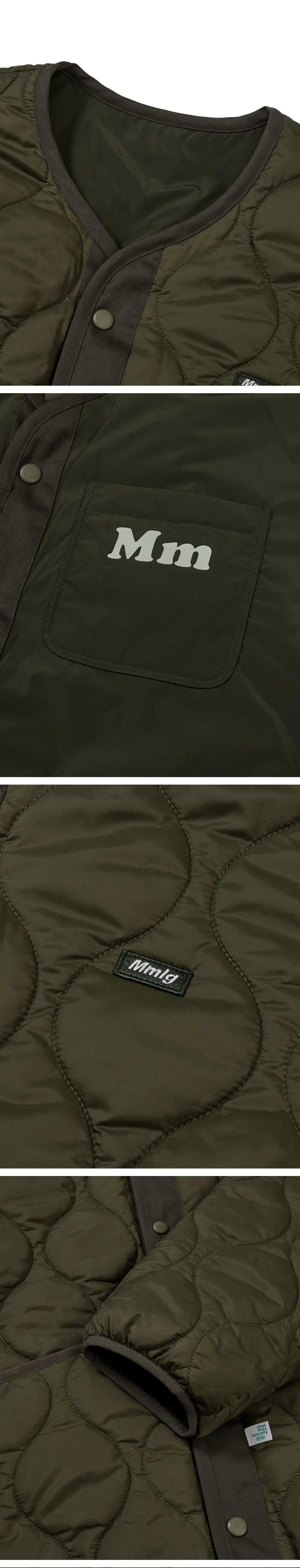 [Mmlg] MM LINER JACKET (KHAKI) - 감도 깊은 취향 셀렉트샵 29CM