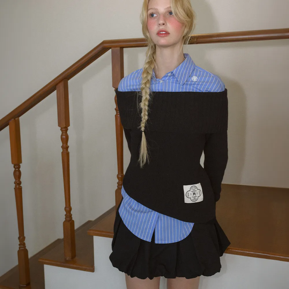 [LINE] 언발란스 메리노울 오프숄더 니트 (2c) - 감도 깊은 취향 셀렉트샵 29CM