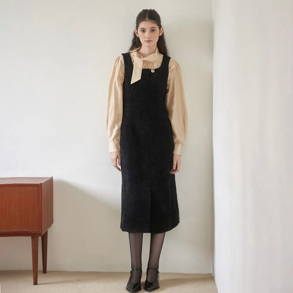 원버튼 트위드원피스 (2COL) Y40022 - 감도 깊은 취향 셀렉트샵 29CM
