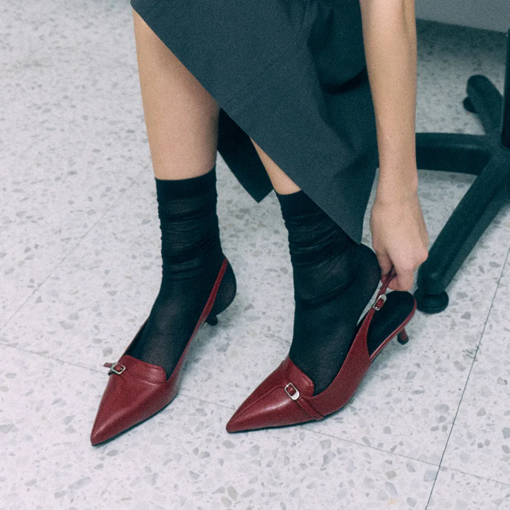 [29CM 단독] MOLLY 몰리 벨티드 스틸레토 키튼힐 - 3colors l 5cm - 감도 깊은 취향 셀렉트샵 29CM