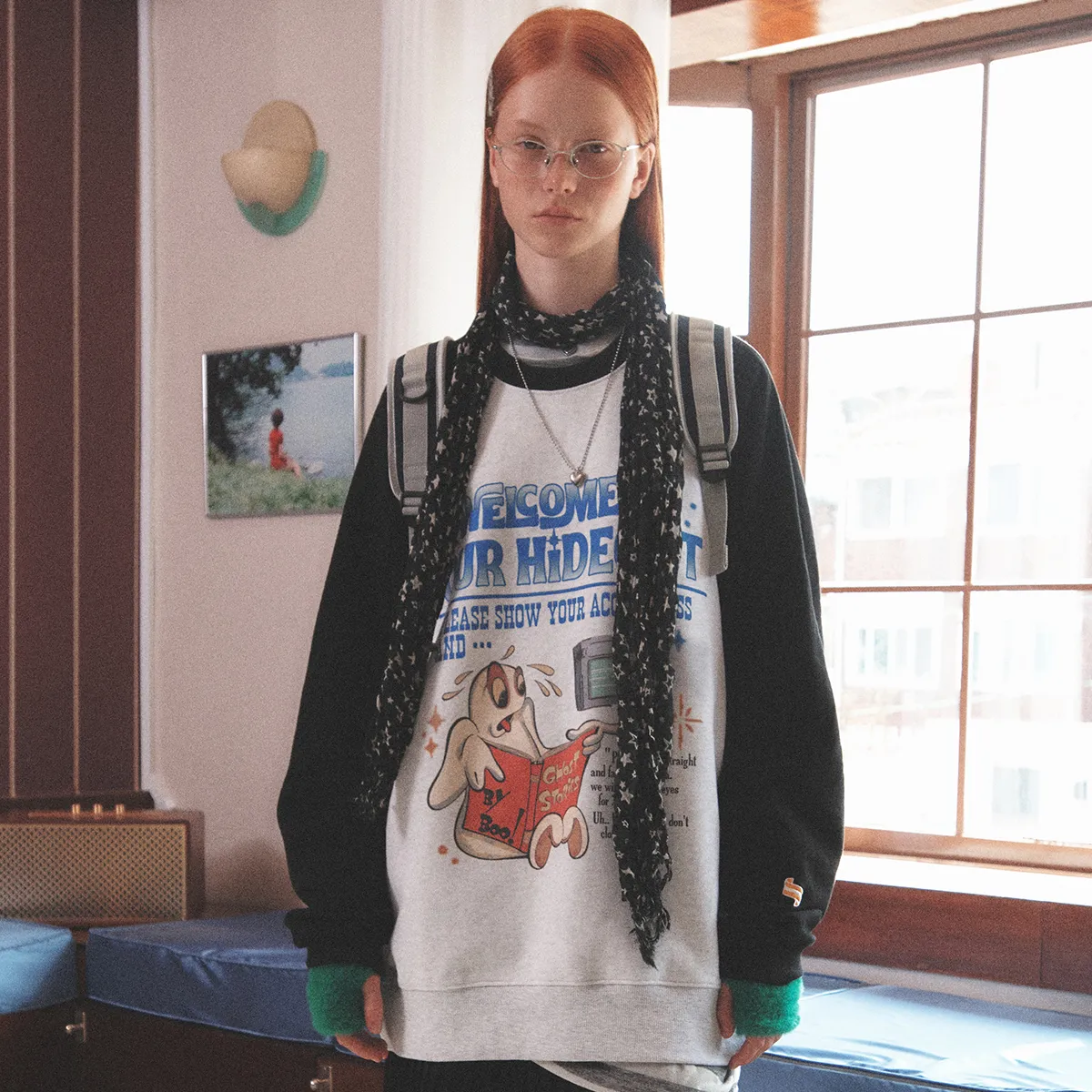 Hideout Sweatshirt(BLACK) - 감도 깊은 취향 셀렉트샵 29CM