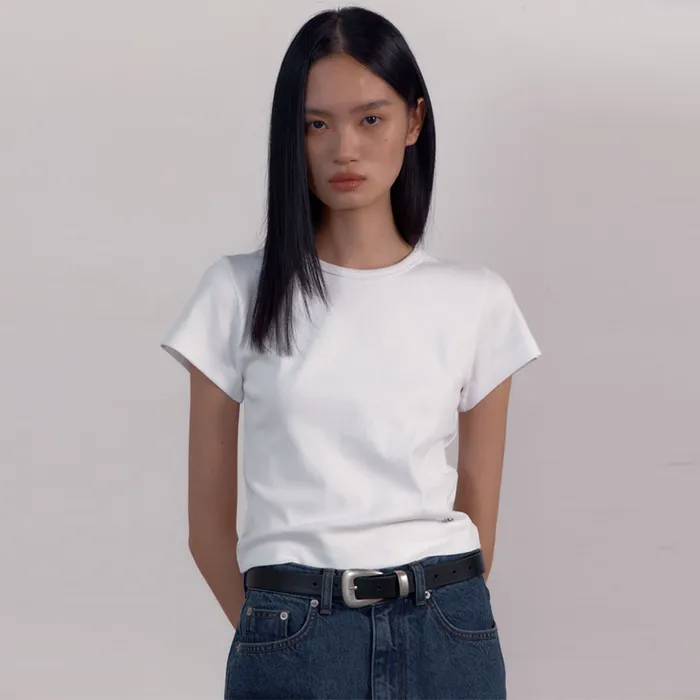 [19차] Symbol Slim 90s T-Shirts (White) - 감도 깊은 취향 셀렉트샵 29CM