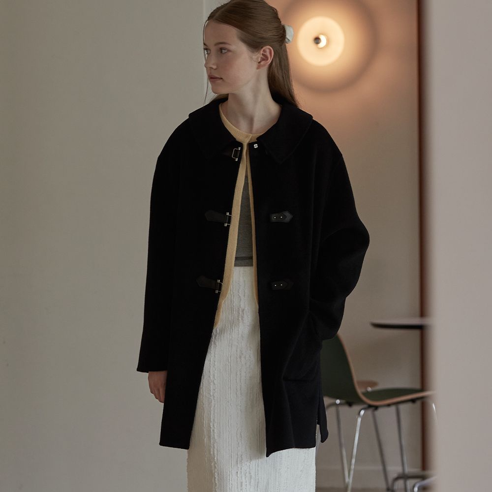 Buckle point handmade coat - Navy - 감도 깊은 취향 셀렉트샵 29CM