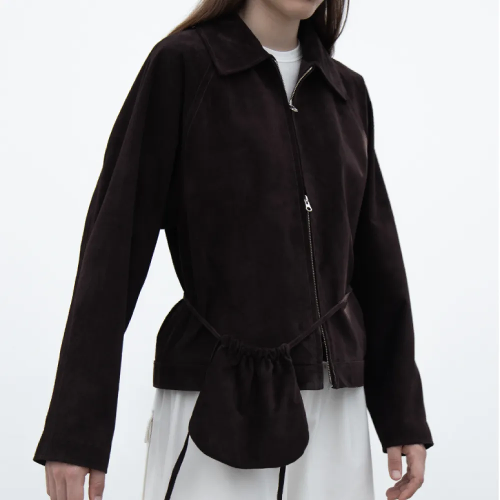 Suede two-way jacket (deep brown) - 감도 깊은 취향 셀렉트샵 29CM