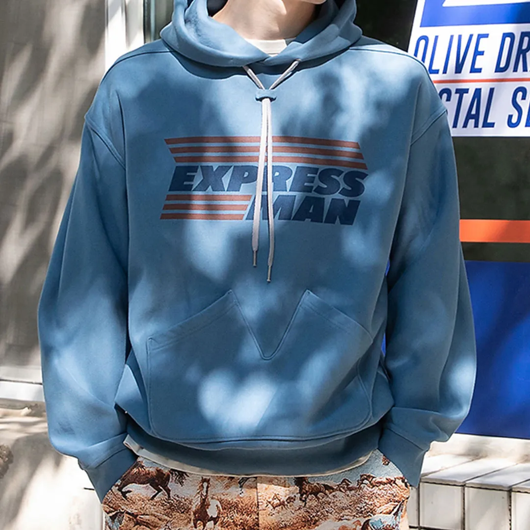 EXMAN HOODIE - work blue - 감도 깊은 취향 셀렉트샵 29CM