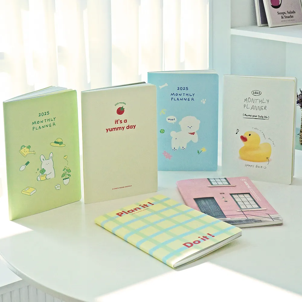 오첵 2025 날짜형 먼슬리플래너 B6 - 감도 깊은 취향 셀렉트샵 29CM