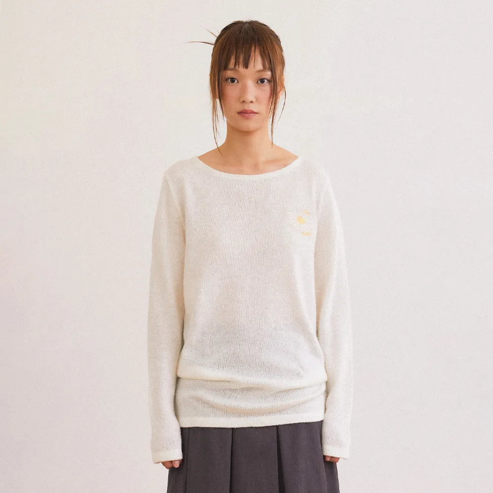 [FALLETT X LEE] 썬 플라워 롱슬리브 아이보리 - 감도 깊은 취향 셀렉트샵 29CM