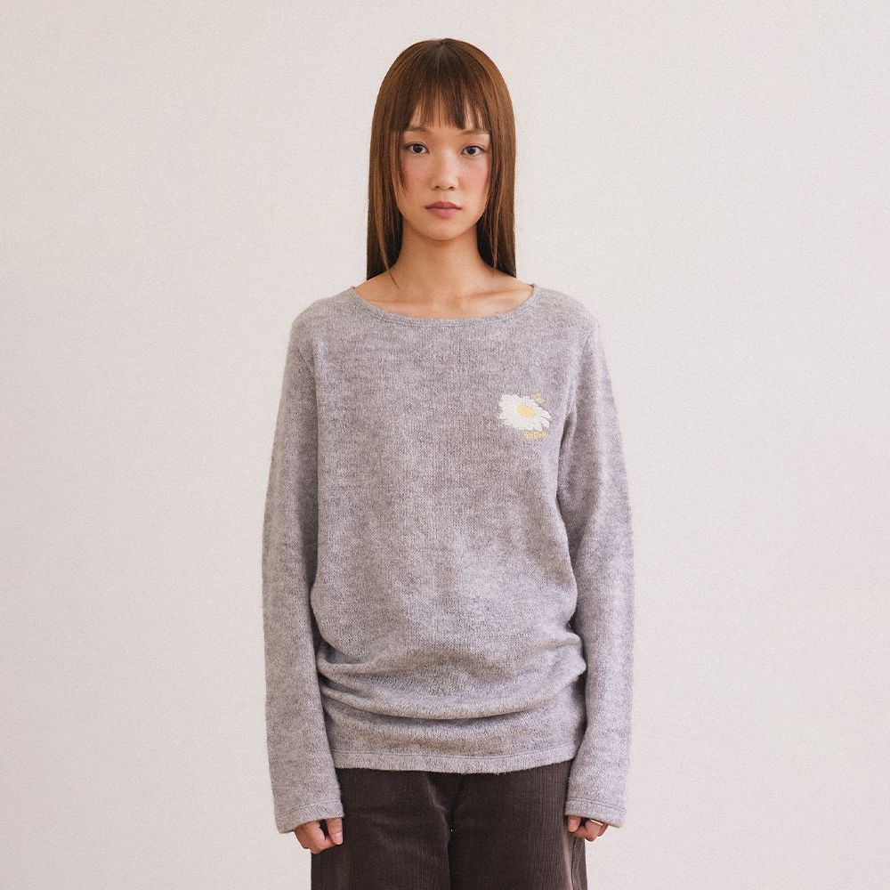 [FALLETT X LEE] 썬 플라워 롱슬리브 그레이 - 감도 깊은 취향 셀렉트샵 29CM