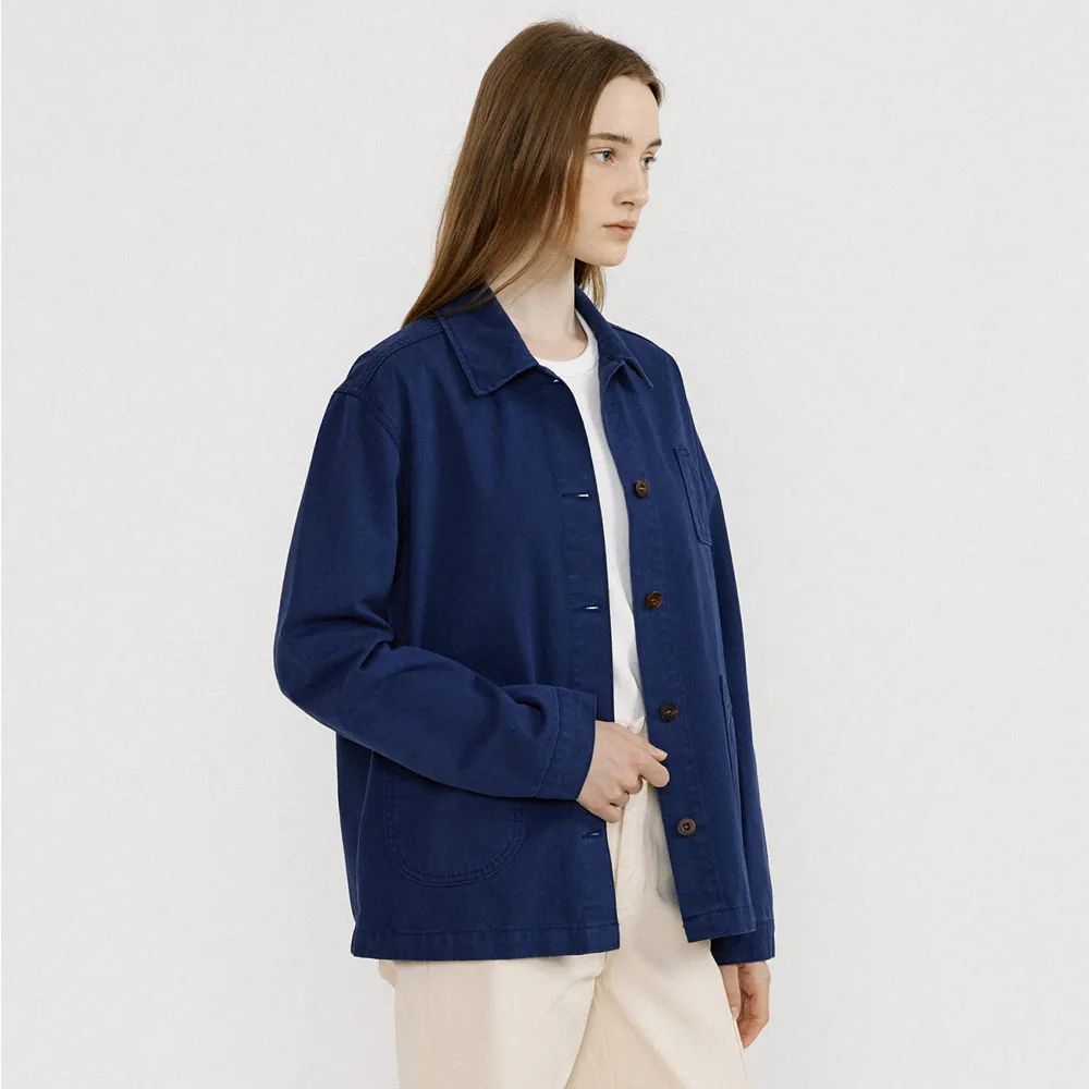 Cotton Work Jacket (Navy) - 감도 깊은 취향 셀렉트샵 29CM