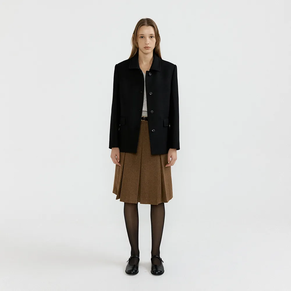 Classic 4 Button Wool Jacket (Black) - 감도 깊은 취향 셀렉트샵 29CM