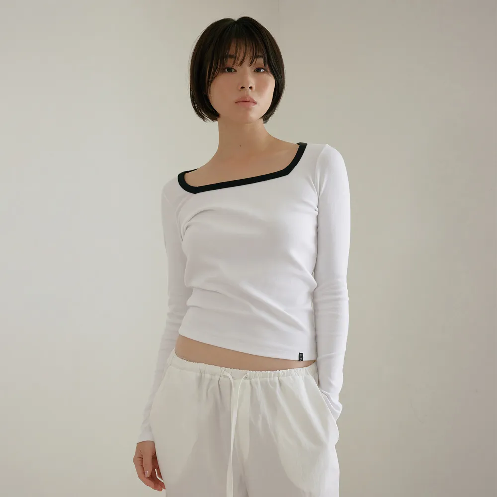 D. BASIC COTTON SQUARE LONG-SL T - 6 COLOR - 감도 깊은 취향 셀렉트샵 29CM