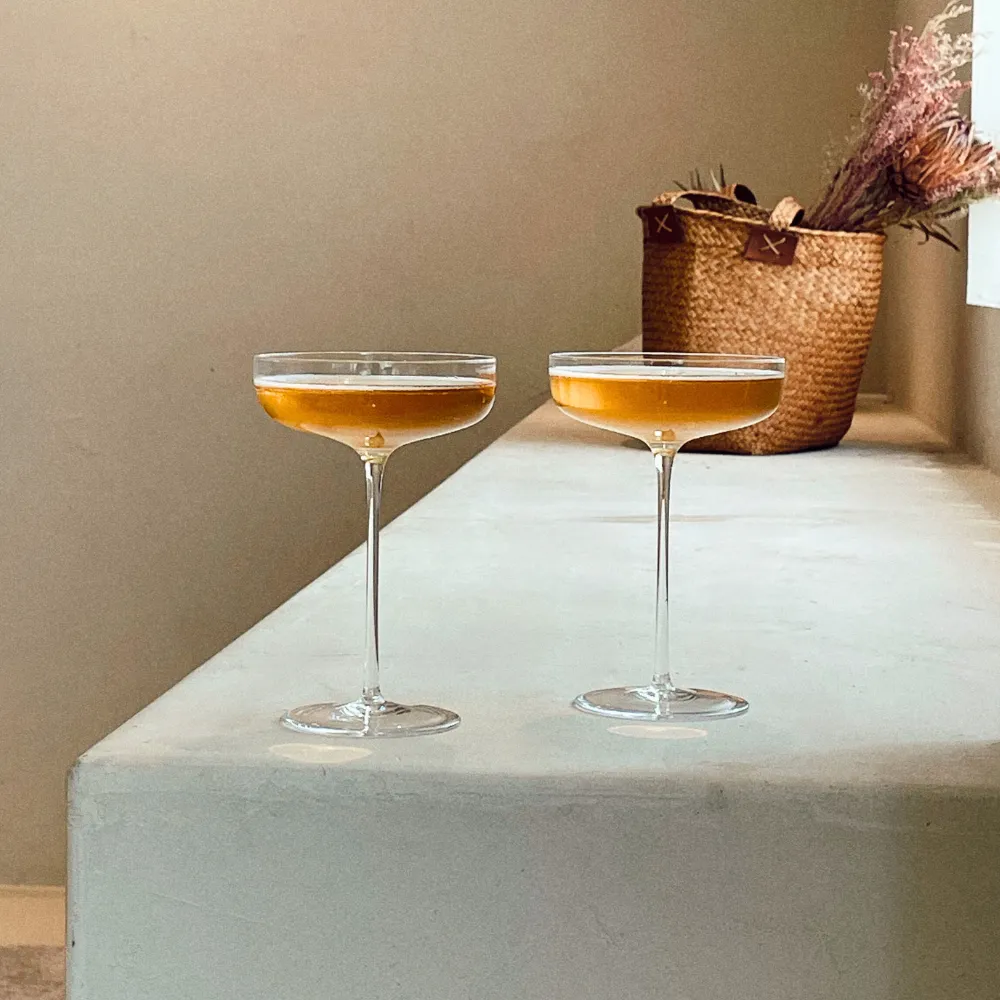 크리스탈 샴페인 쿠페 글라스 CRYSTAL CHAMPAGNE COUPE 200ml - 감도 깊은 취향 셀렉트샵 29CM