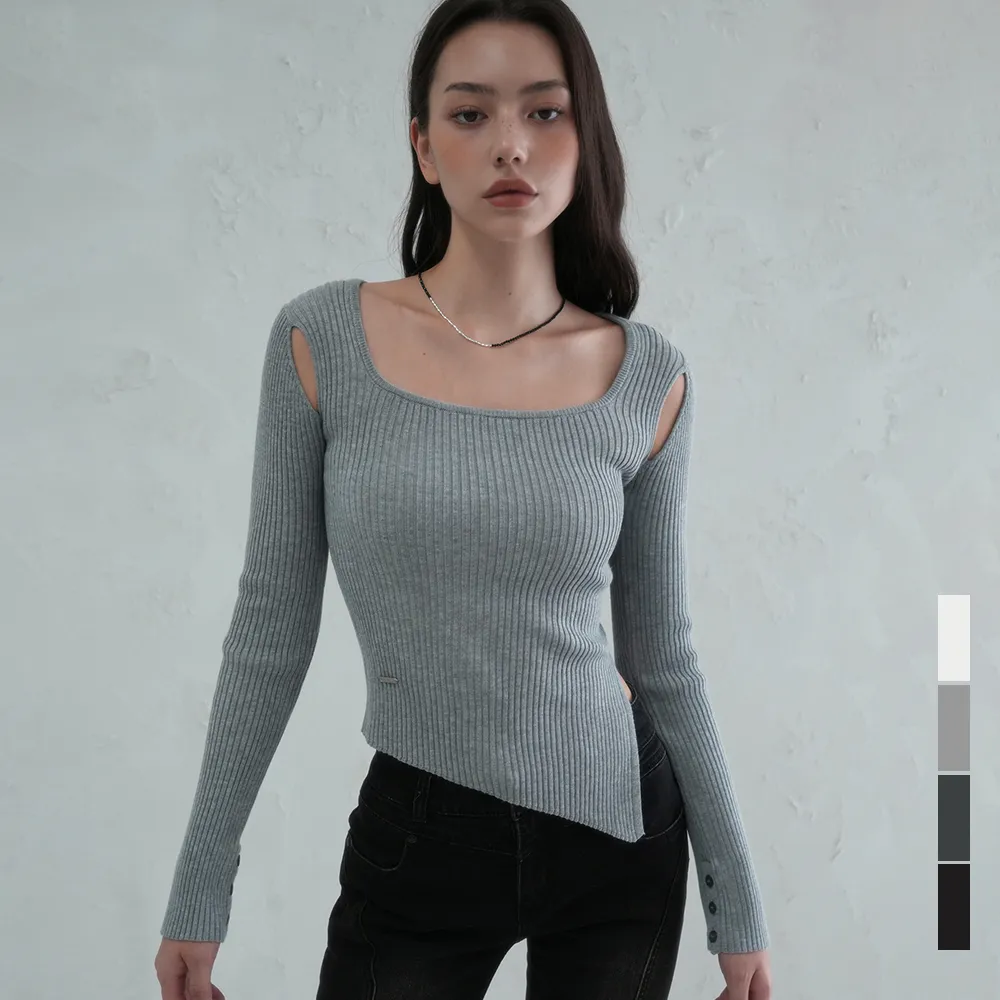 Hilda Shoulder-hole Knit - 4COL - 감도 깊은 취향 셀렉트샵 29CM