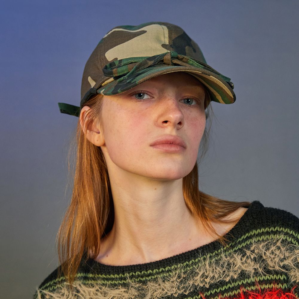 BASIC BALL CAP_RIBBON_CAMO - 감도 깊은 취향 셀렉트샵 29CM
