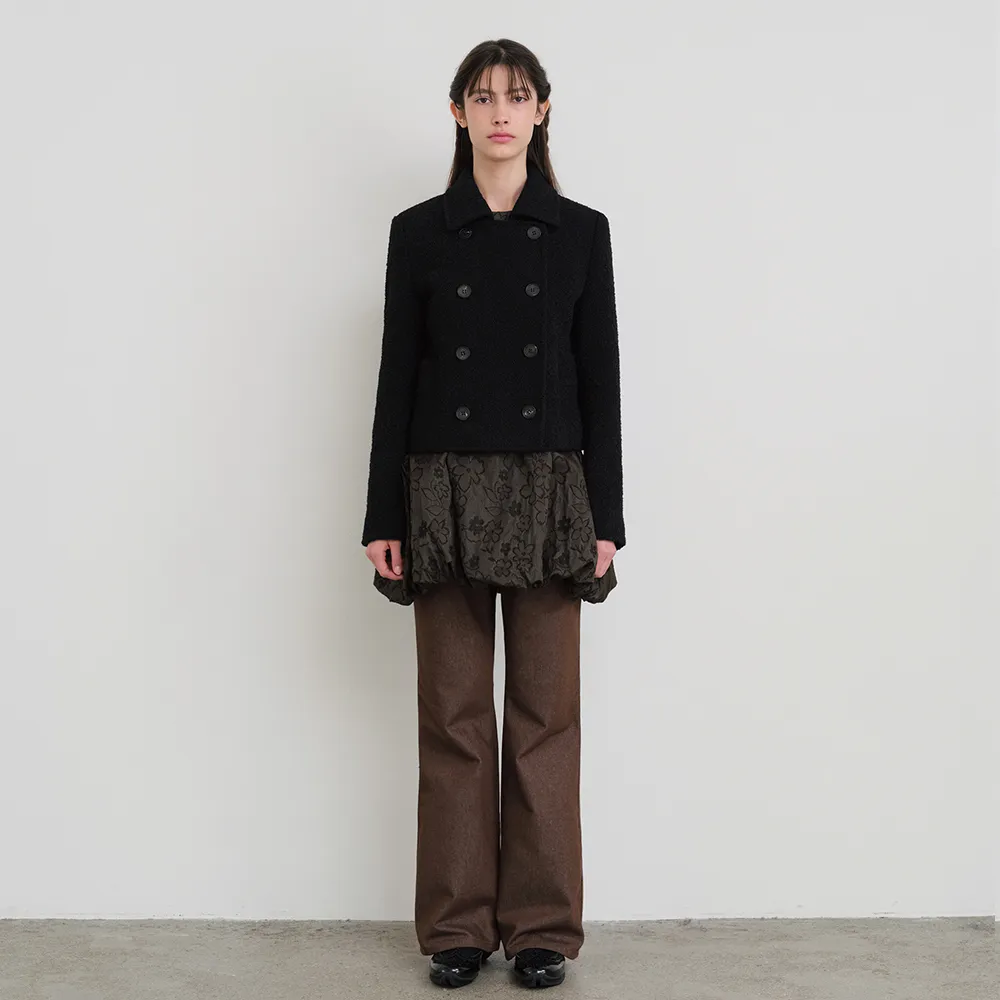 WOOL DOUBLE JACKET (BLACK) - 감도 깊은 취향 셀렉트샵 29CM