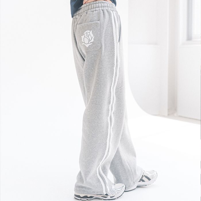 OVERSIZE 2-WAY LACE SWEATPANTS(GREY) - 감도 깊은 취향 셀렉트샵 29CM