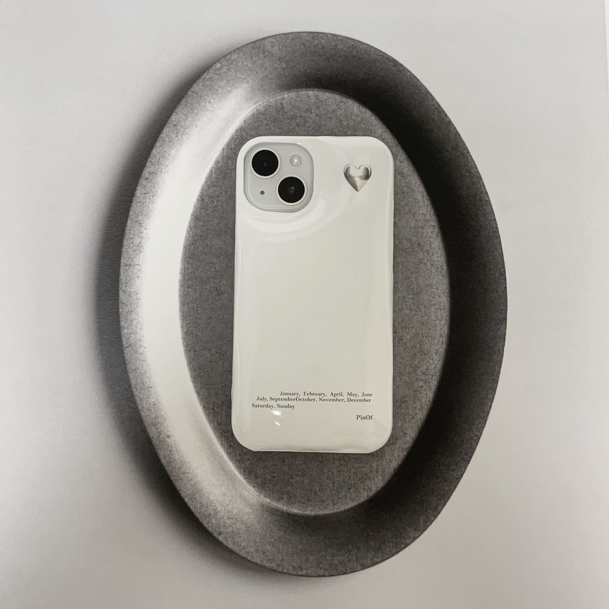 [Soap phone case] PinOf silver heart - 감도 깊은 취향 셀렉트샵 29CM