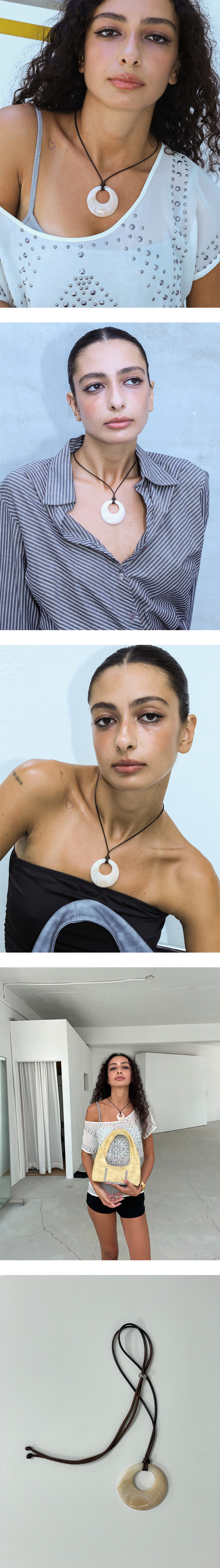 Sienna necklace / Cream - 감도 깊은 취향 셀렉트샵 29CM