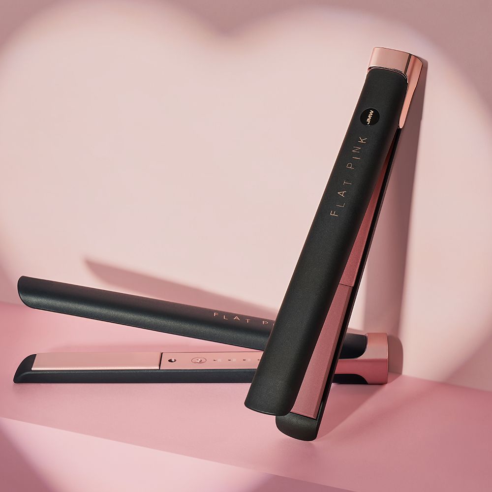 [9월출시 신제품 런칭할인] [JMW 본사] 슬림&핏 세라믹히터 프리볼트 플랫핑크 판고데기 매직기 SW3A01MA (안전캡+파우치 증정) - 감도 깊은 취향 셀렉트샵 29CM