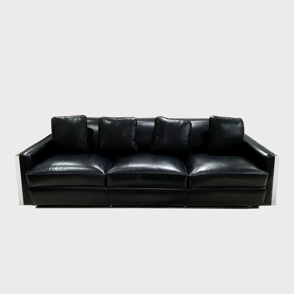 [de Bejarry] 프랑스 드비저리 나폴리 4인용 가죽 소파 - 감도 깊은 취향 셀렉트샵 29CM