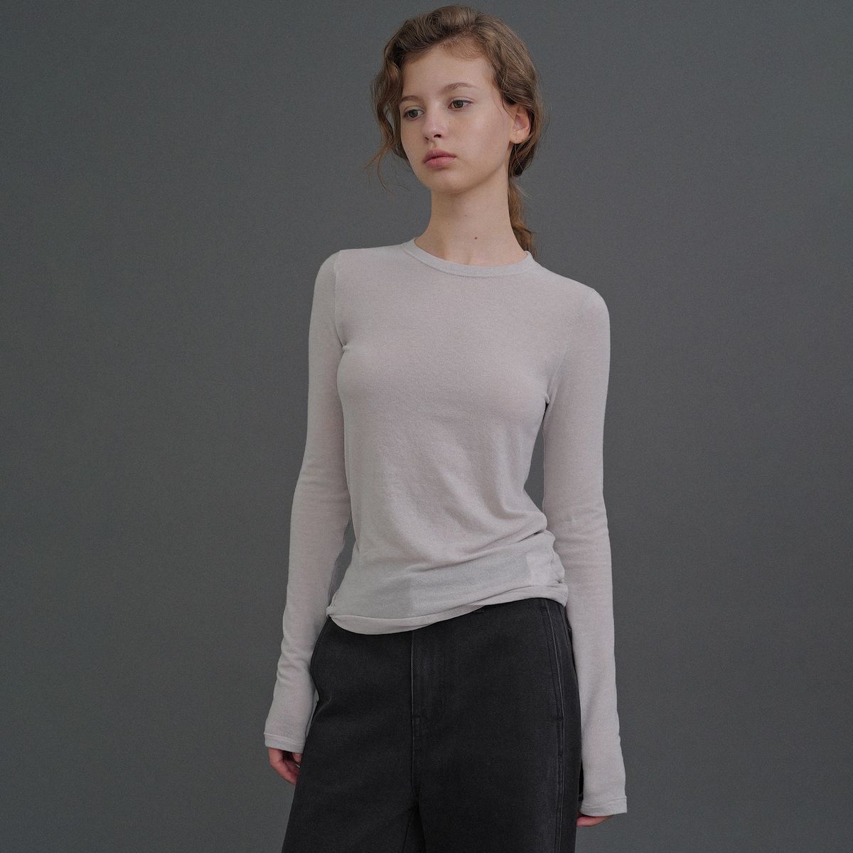 Comfy tencel tee (warm gray) - 감도 깊은 취향 셀렉트샵 29CM