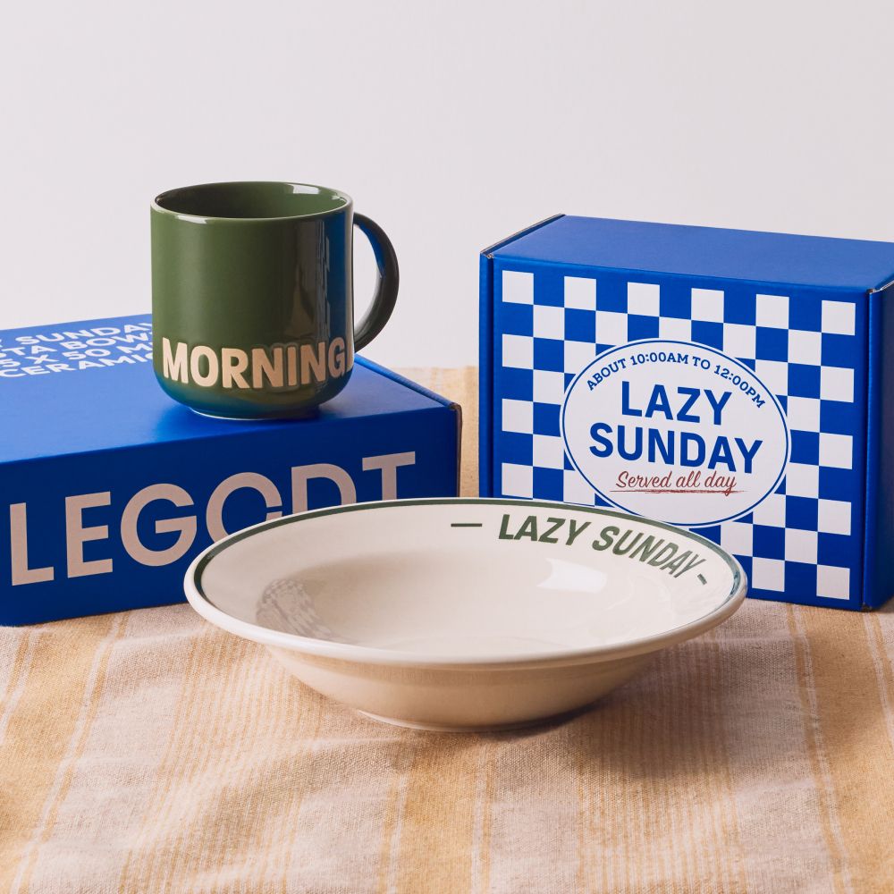 레고트 레이지선데이 1인세트 2p (파스타볼+머그) - 감도 깊은 취향 셀렉트샵 29CM