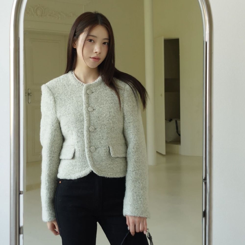 24 Fall_ Cream Melange Alpaca Wool Blazer - 감도 깊은 취향 셀렉트샵 29CM