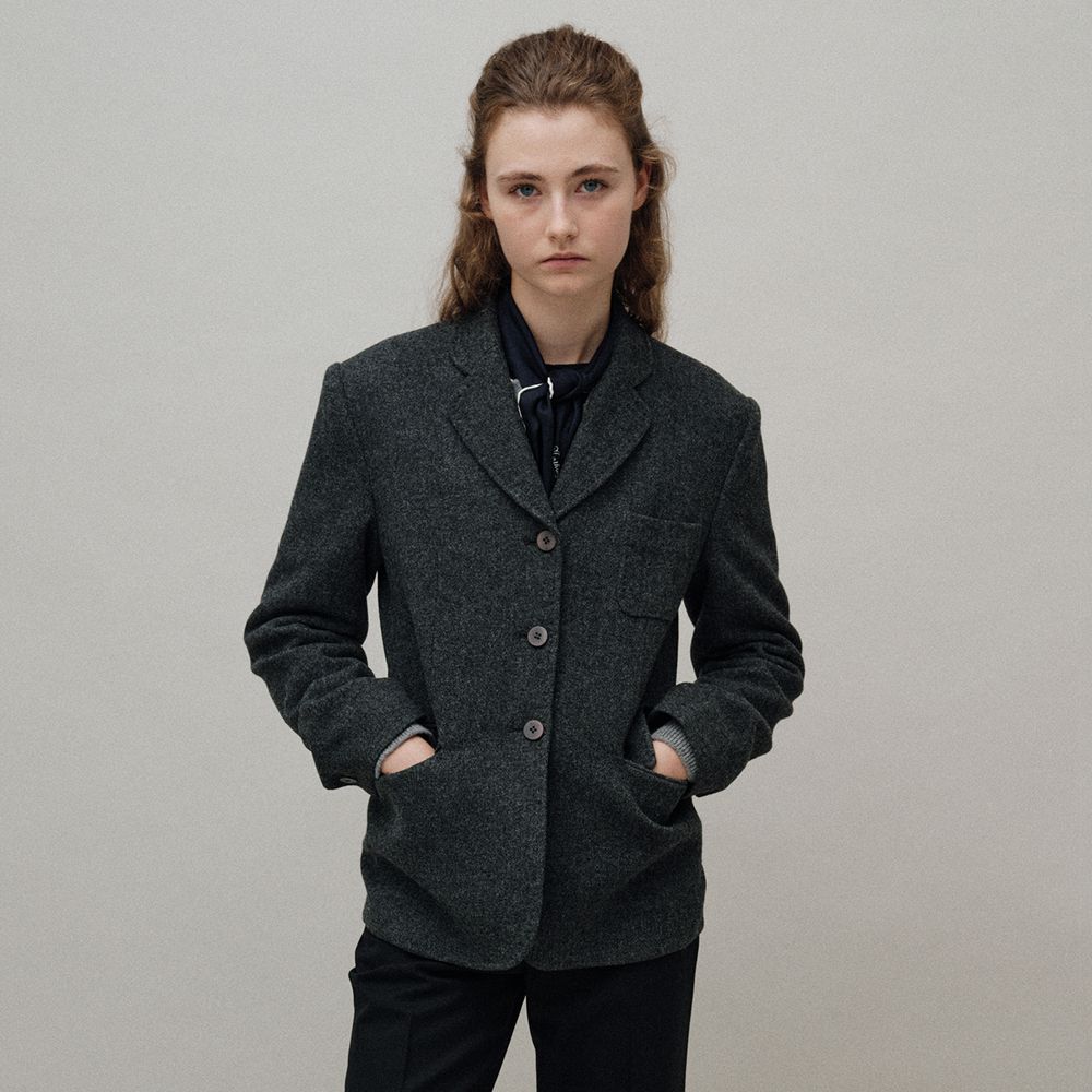 Bioni wool jacket (Dark gray) - 감도 깊은 취향 셀렉트샵 29CM