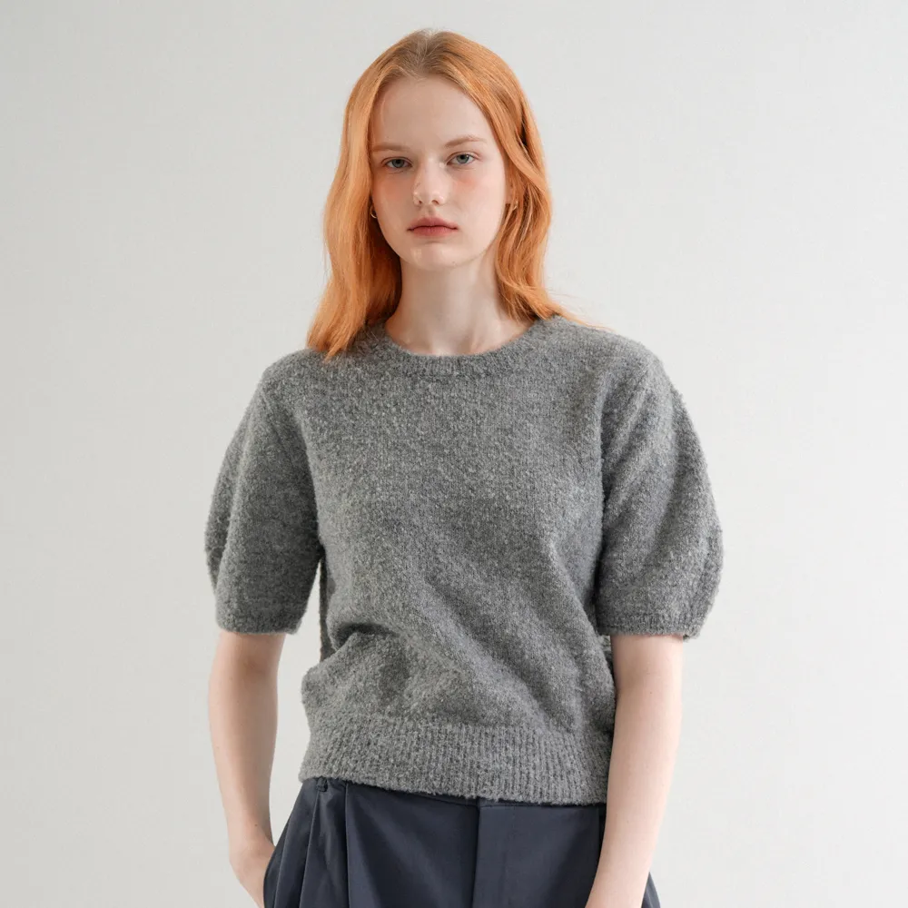 Loop Round Half Knit (Gray) - 감도 깊은 취향 셀렉트샵 29CM