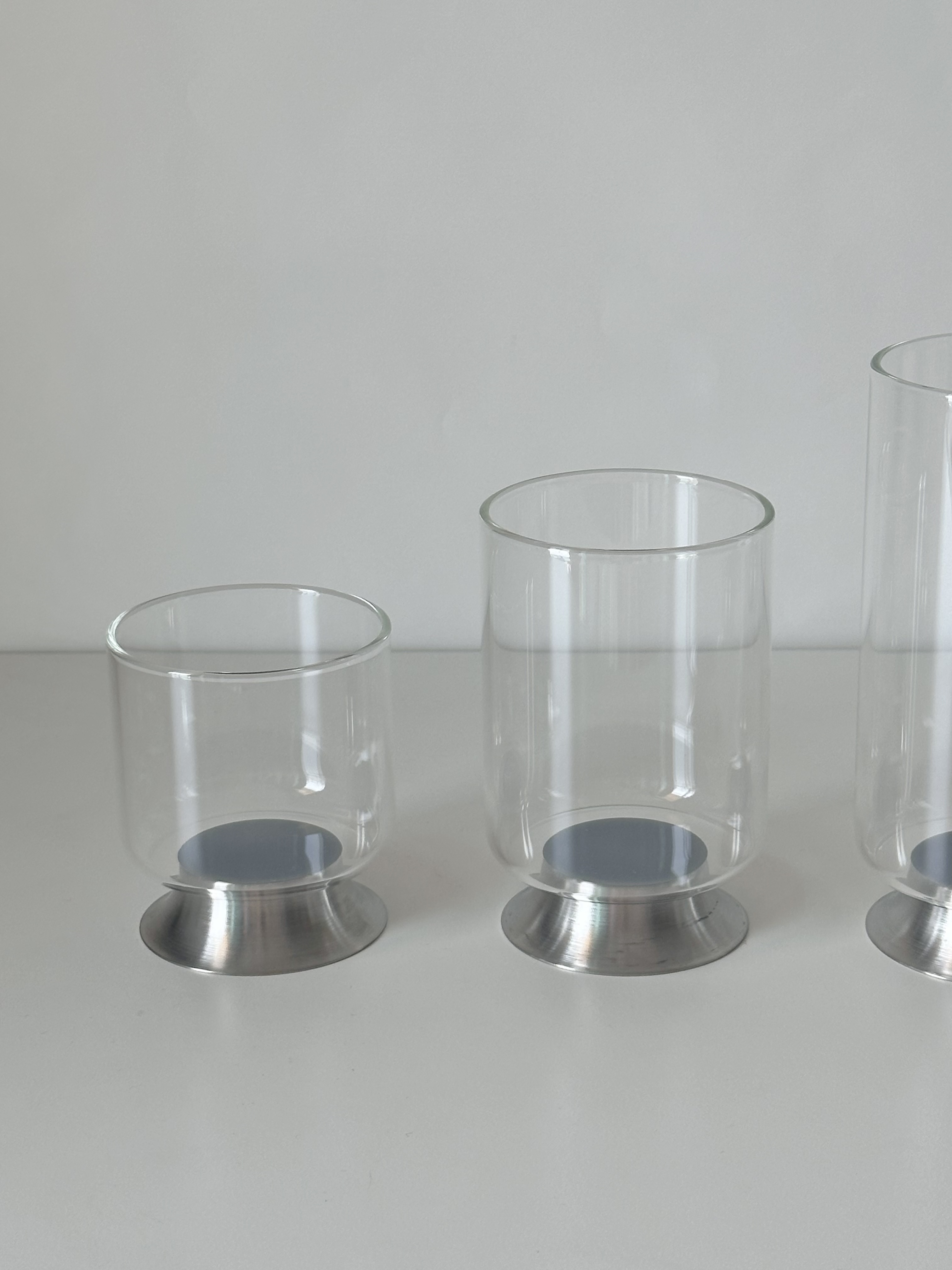 스테인리스 받침 유리컵 맥주 커피잔 손잡이 X 250ml - 감도 깊은 취향 셀렉트샵 29CM