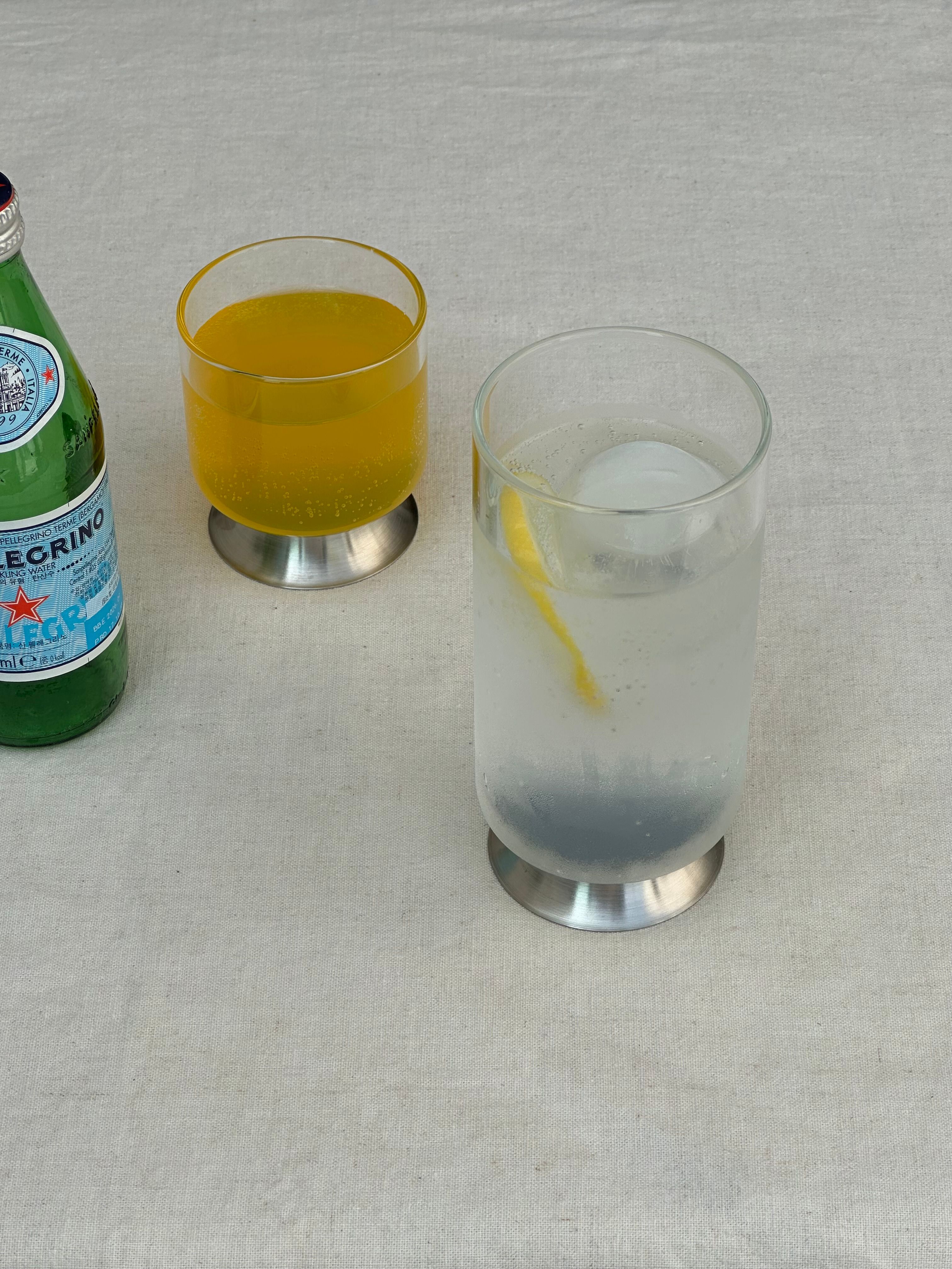 스테인리스 받침 유리컵 맥주 커피잔 손잡이 X 250ml - 감도 깊은 취향 셀렉트샵 29CM