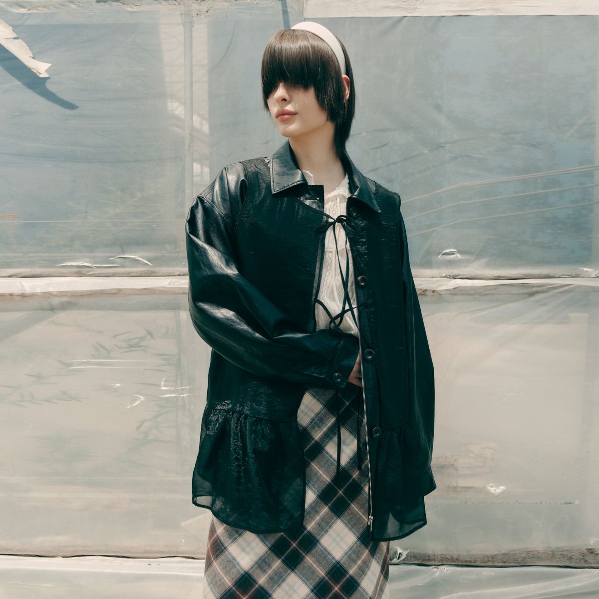 SEE-THROUGH RIBBON DRESS(BK) - 감도 깊은 취향 셀렉트샵 29CM