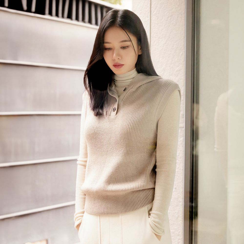 [3종세트] 24FW 후드 니트 베스트 - 감도 깊은 취향 셀렉트샵 29CM