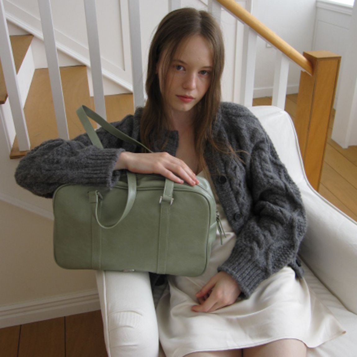 Journey Big Shoulder Bag / Mint - 감도 깊은 취향 셀렉트샵 29CM