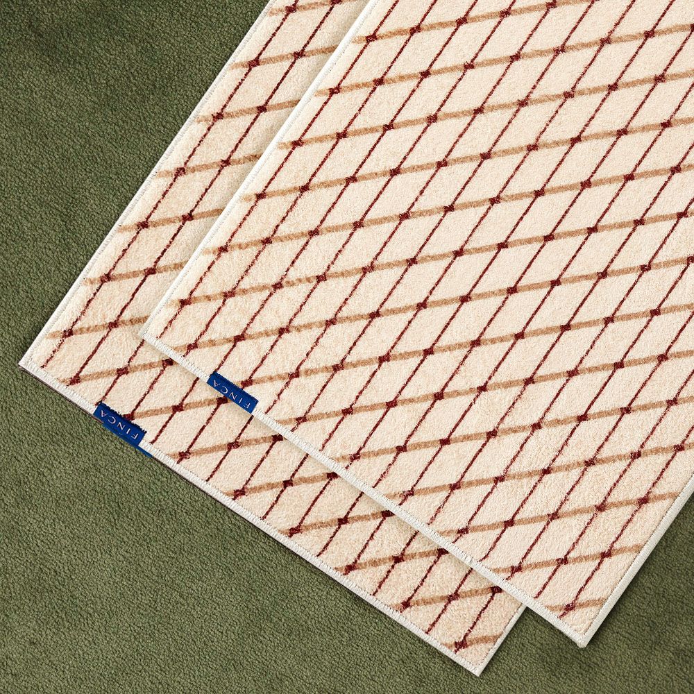 [29CM 단독] 다이애그널 발매트 주방매트 베이지브릭 2sizes - 감도 깊은 취향 셀렉트샵 29CM
