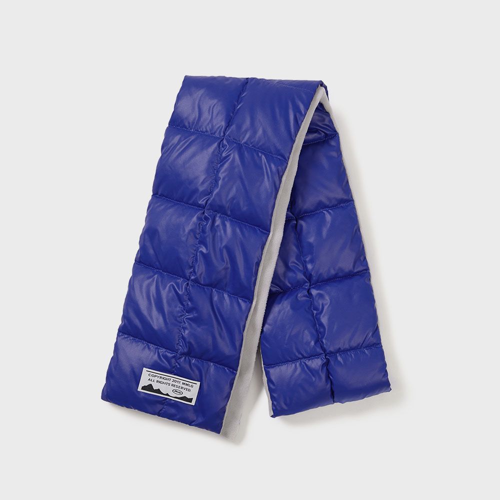 [Mmlg] MOUNTAIN DOWN MUFFLER (BLUE) - 감도 깊은 취향 셀렉트샵 29CM